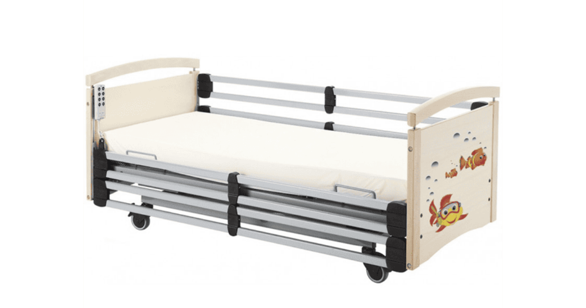 Aluminium Sliding Bed Rails for Paediatric Bed | Meditec